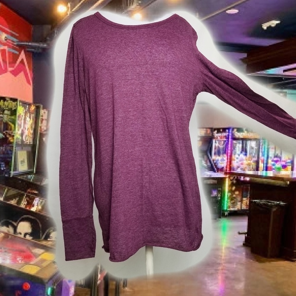 Vintage 90s Og Delia's W Thumbholes Long T Xxl - Gem